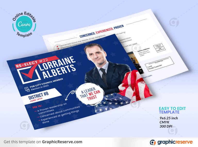 25 Political Mailer Examples (CANVA Templates) ⭐