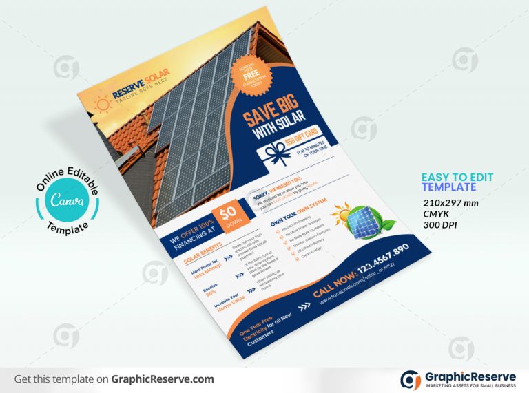 Postcard, EDDM & Flyer Templates Download - Graphic Reserve