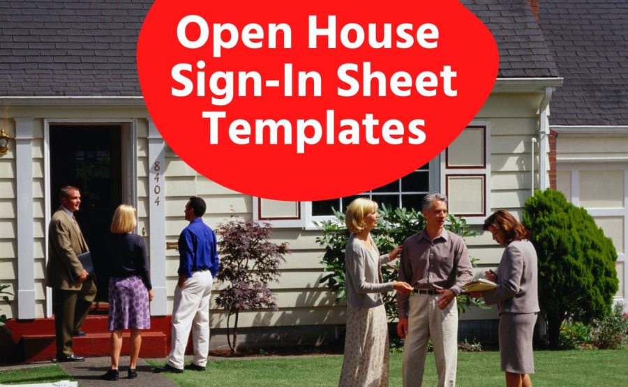 Top Open Home Sign In Sheet Marketing Templates for 2025