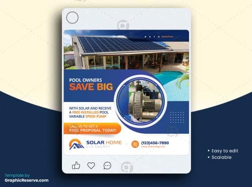 Solar Social Media Post Template Bundle_v2