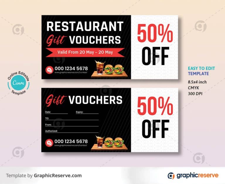 Restaurant Menu New Price Postcard - Graphic Reserve